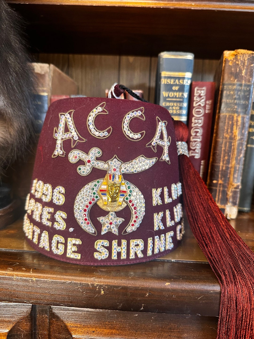 Vintage Masonic Shriners Hat - Etsy