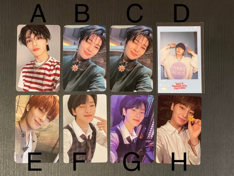 I.N PHOTOCARDS - Stray Kids - Etsy