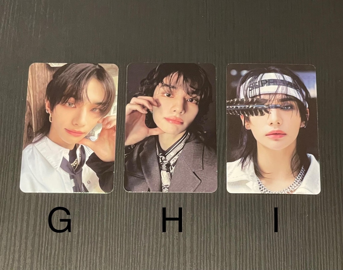 HYUNJIN PHOTOCARDS - Stray Kids - Etsy