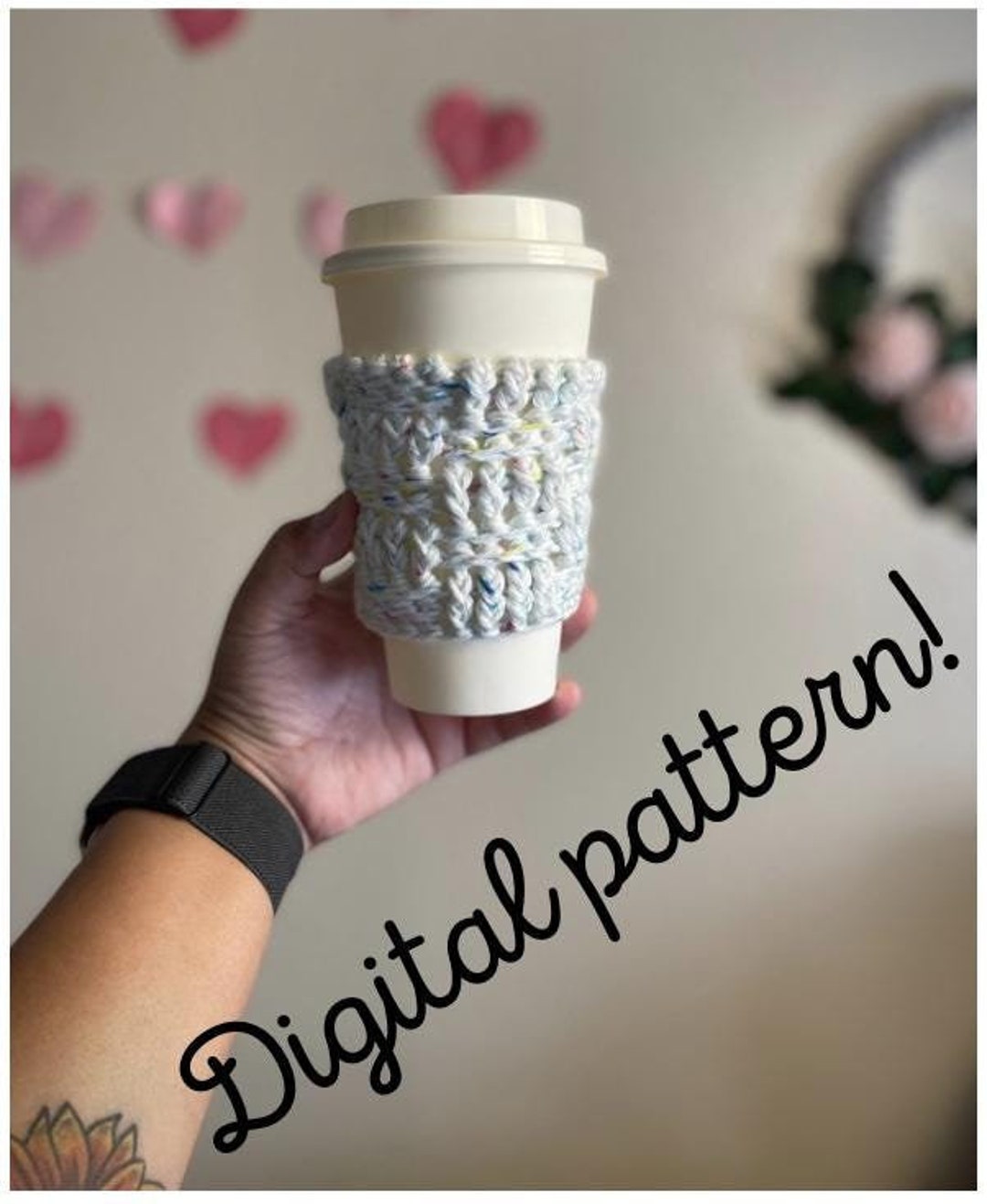 Cup Cozy Pattern, Crochet Cup, Cozy Pattern, Cup Cozies, Easy Crochet ...