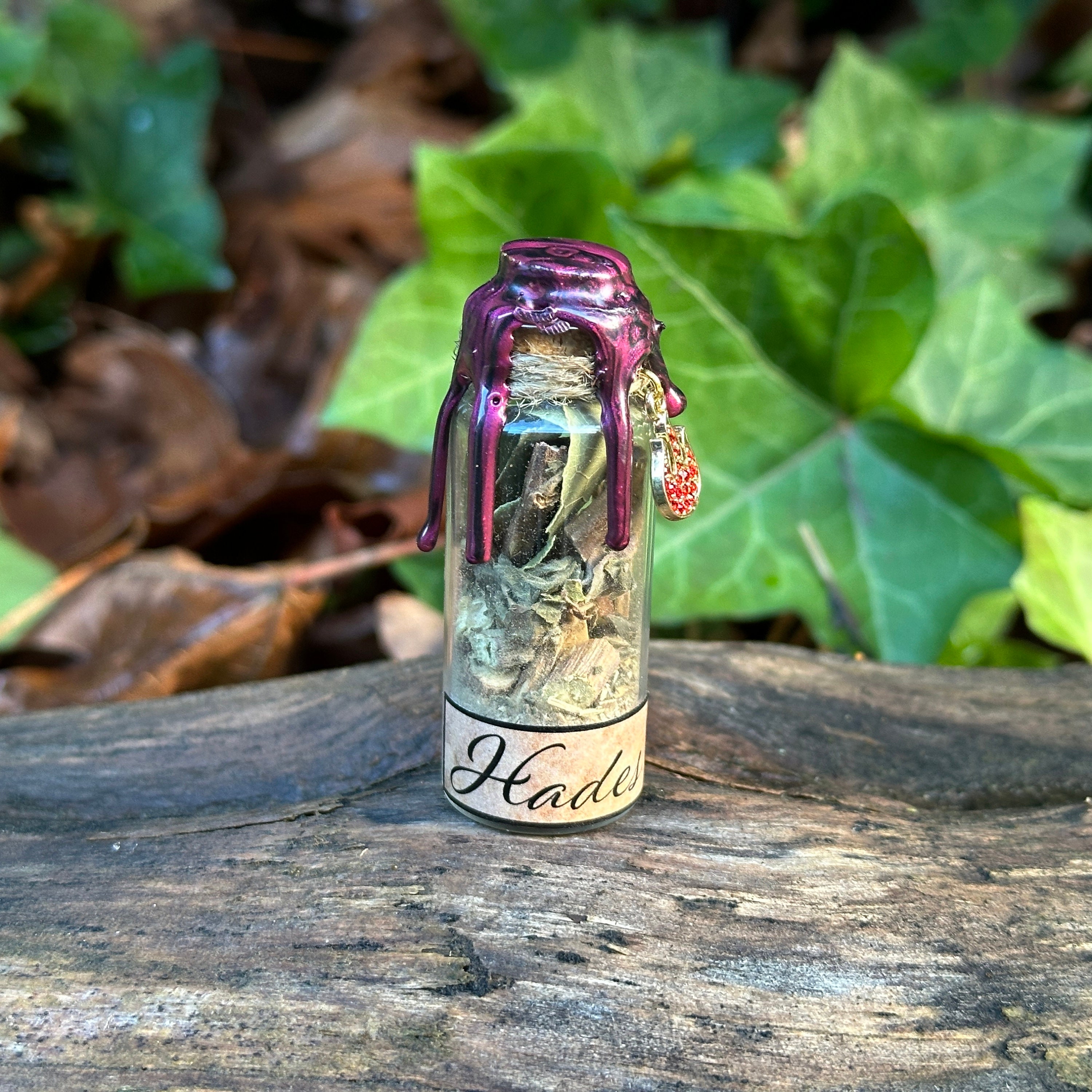 HADES Spell Jar Greek Goddess Spell Jar Altar Magic Decor Witchcraft ...