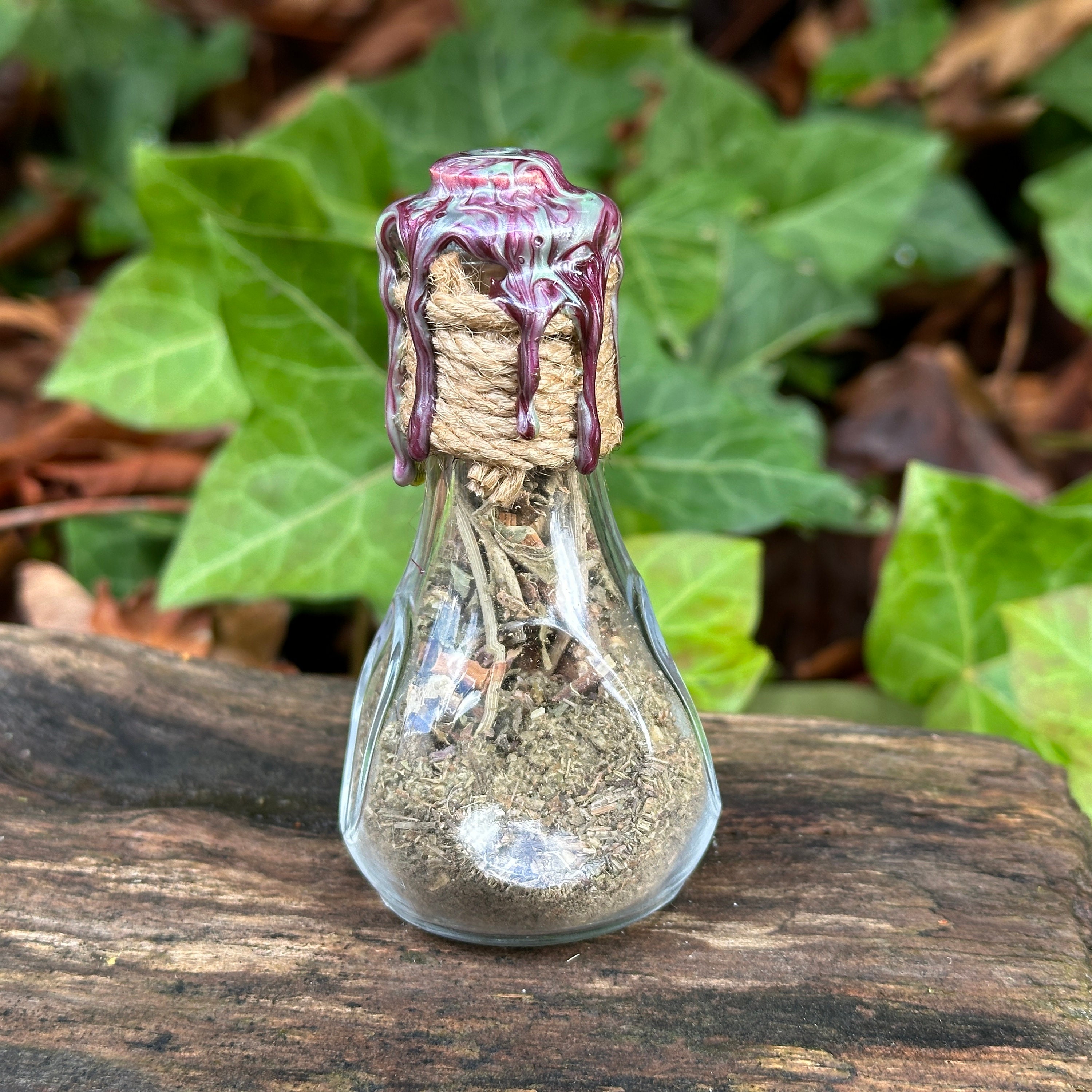 EARTH Element Spell Jar Altar Magic Decor Witchcraft Spell Jar ...