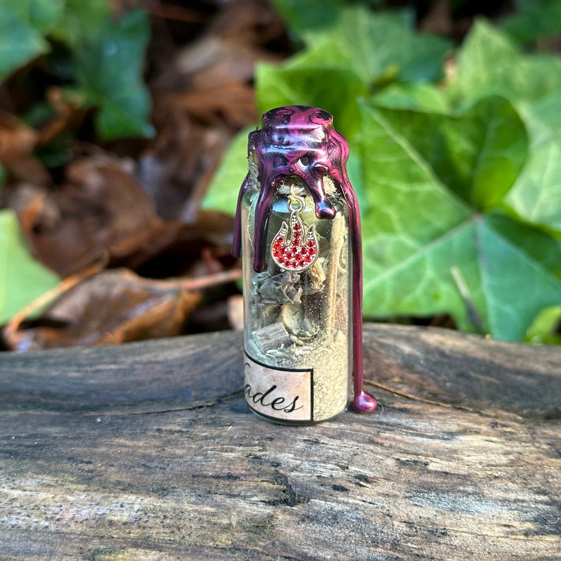 HADES Spell Jar Greek Goddess Spell Jar Altar Magic Decor Witchcraft ...