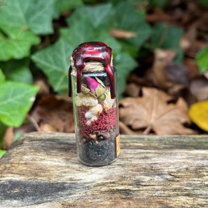 Hex Breaker Spell Jar | Witchcraft Altar Decor | Hex Removal ...