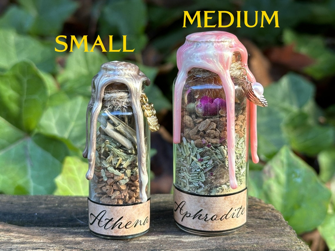 HADES Spell Jar Greek Goddess Spell Jar Altar Magic Decor Witchcraft ...