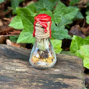 FIRE Element Spell Jar | Altar Magic Decor | Witchcraft Spell Jar ...