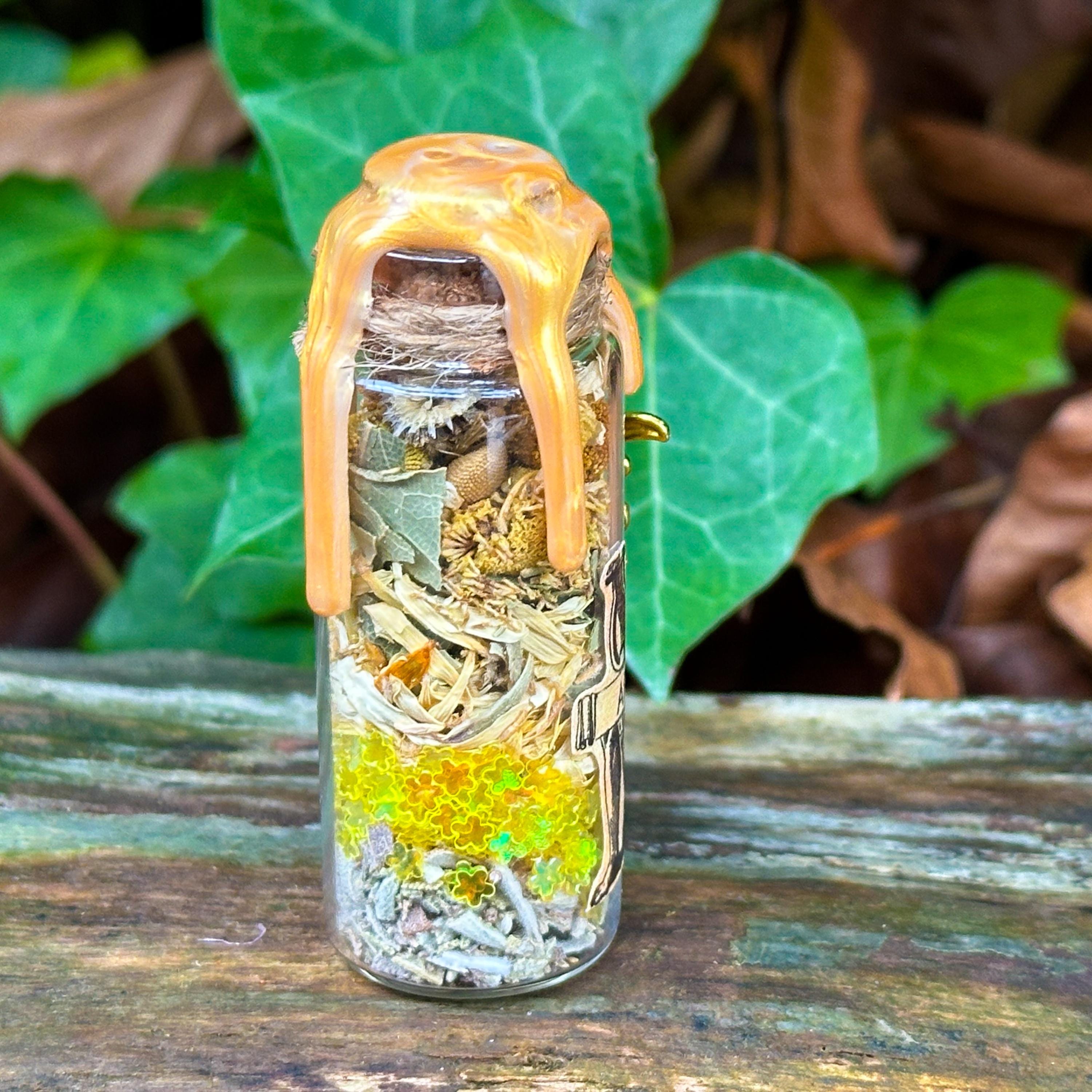 Apollo Spell Jar | Greek Mythology | Witchcraft Altar Magic Decor ...