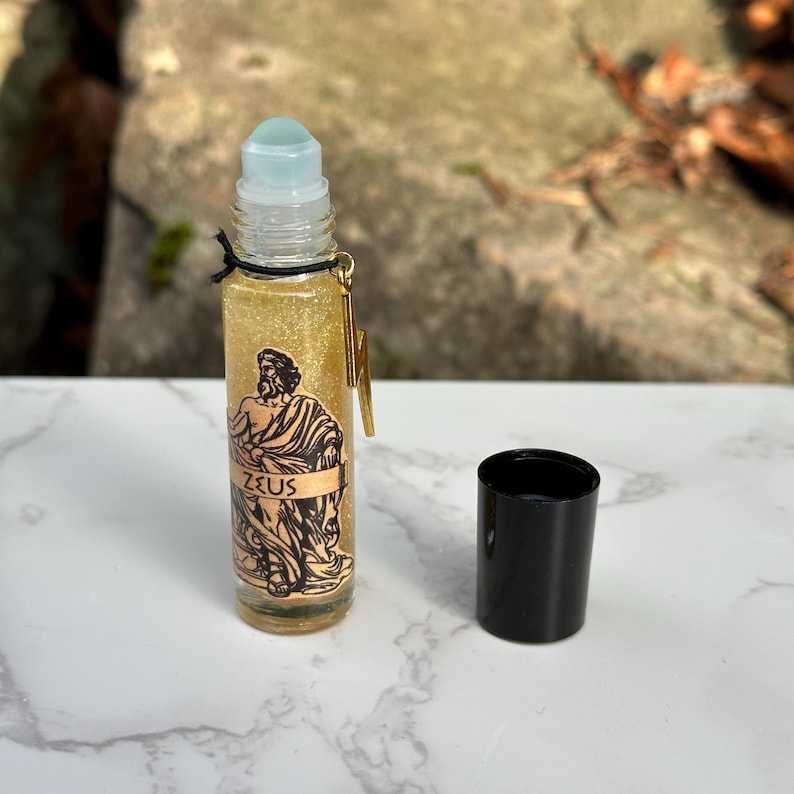 Zeus Roll on Perfume Oil | Greek Mythology Goddess Ritual Spell Oil ...