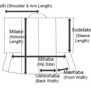 Washable Vintage KIMONO, Size: S-M / Japanese Traditional Women's Hitoe ...