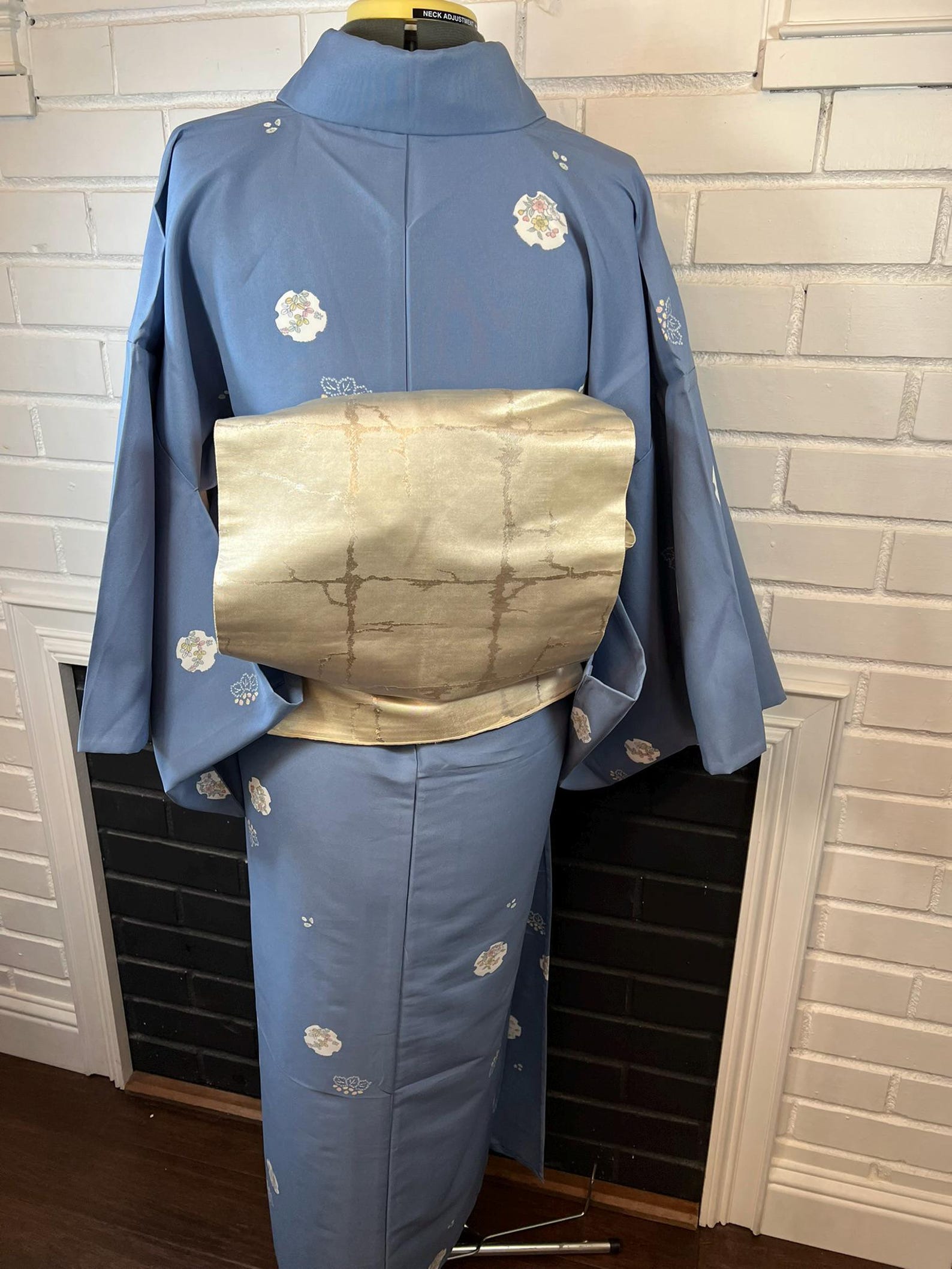 Washable Vintage KIMONO, Size: S-M / Japanese Traditional Women's Hitoe ...