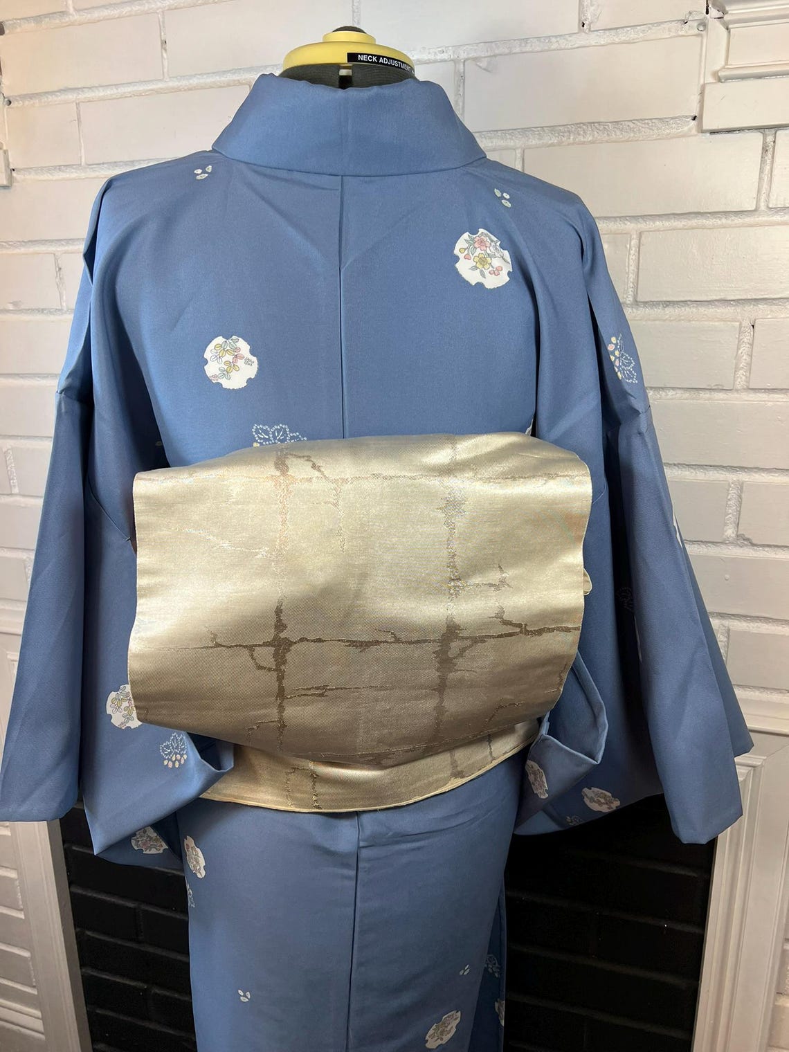 Washable Vintage KIMONO, Size: S-M / Japanese Traditional Women's Hitoe ...