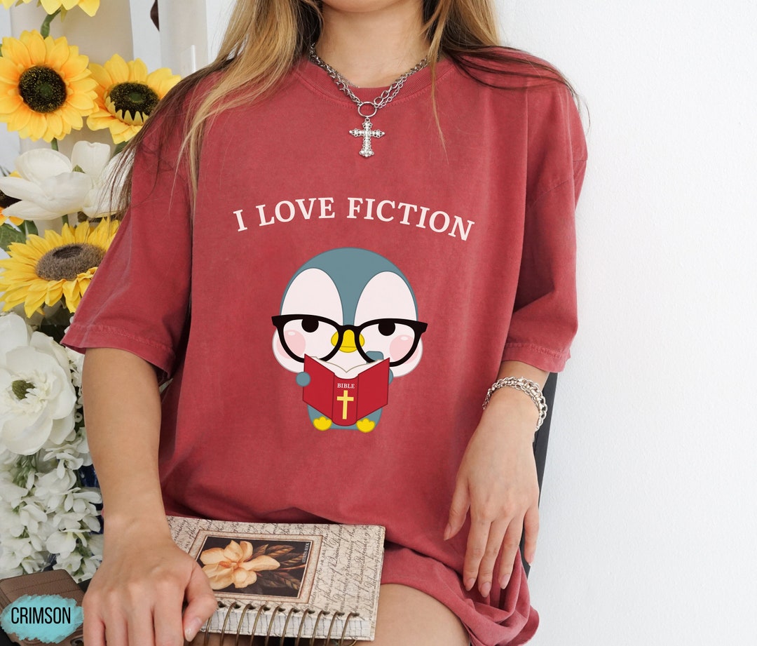 Funny Anti Religion Penguin Shirt Comfort Colors Gift for Her Penguin ...