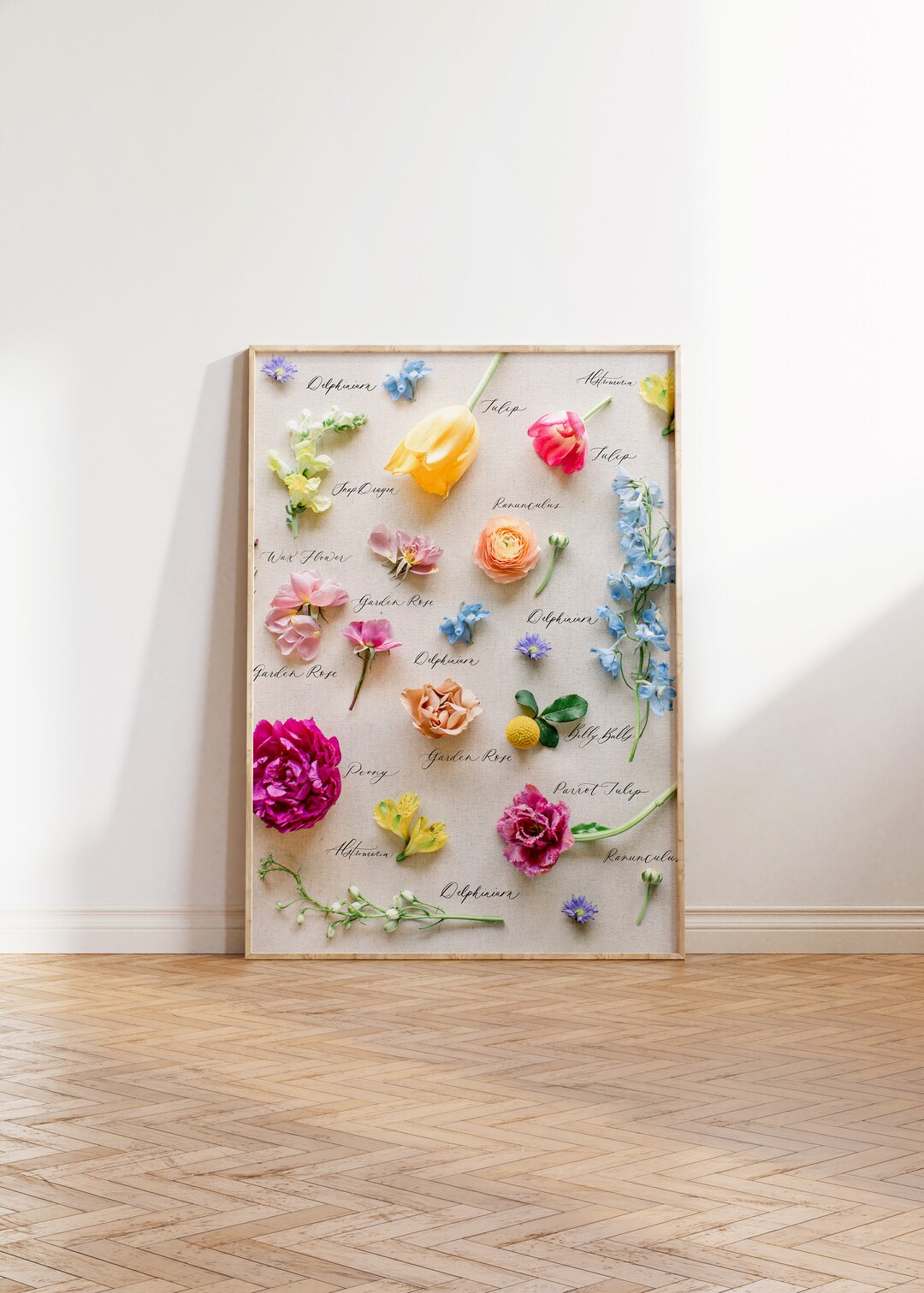 Colorful Flower Print, Floral Fine Art Print, Flower Print, Home Decor ...