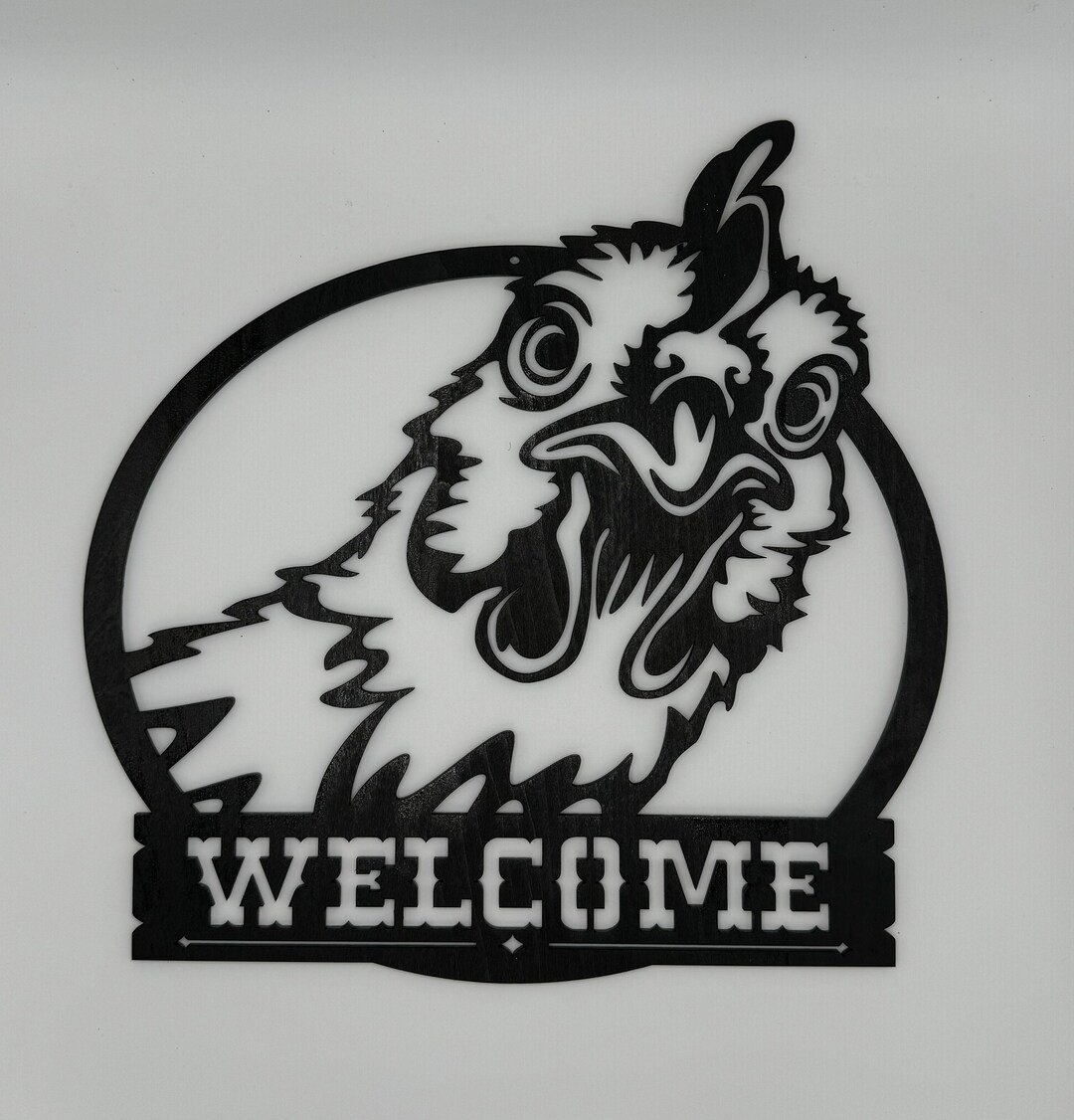 Chicken Welcome Sign - Etsy