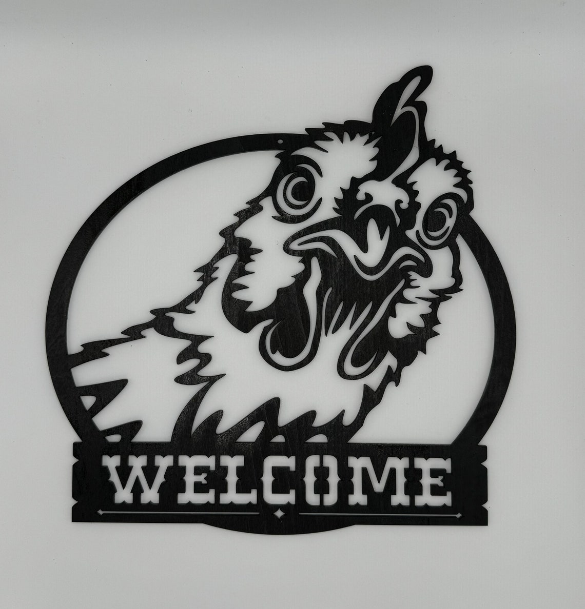 Chicken Welcome Sign - Etsy