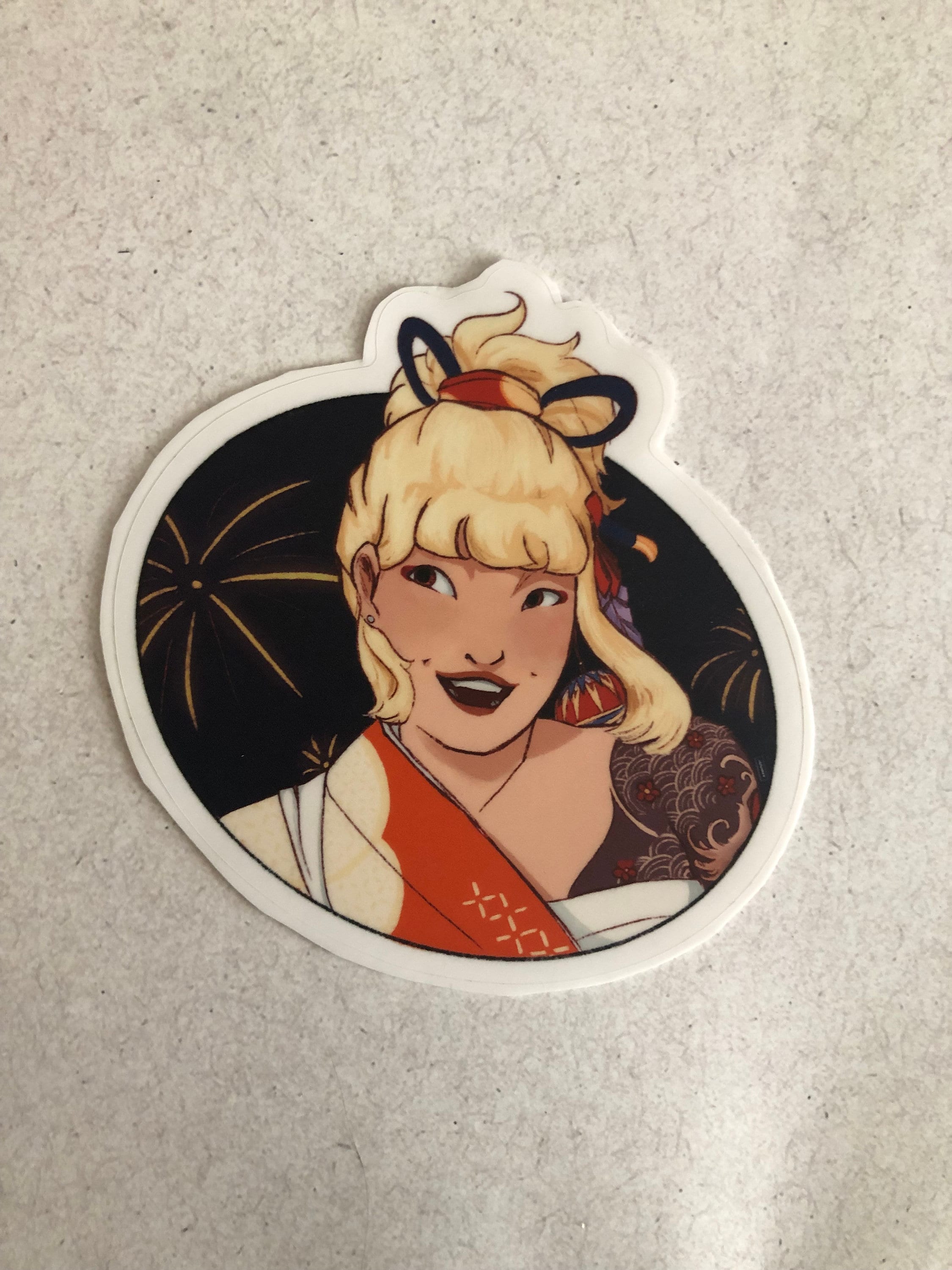 Yoimiya Sticker genshin Impact/原神 - Etsy