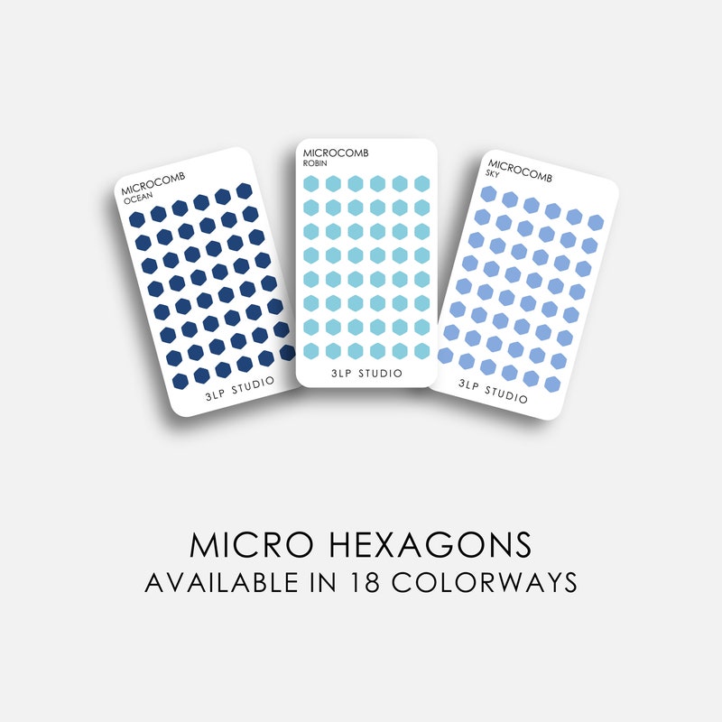 Hexagon Stickers - Etsy