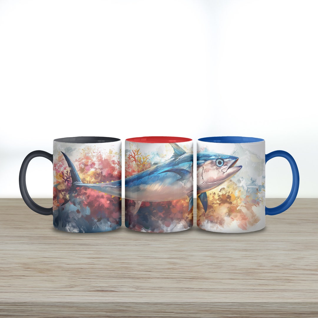 Under the Sea Mug, Ocean Coffee Cup, Ocean Lover Gift, Animal Lover ...