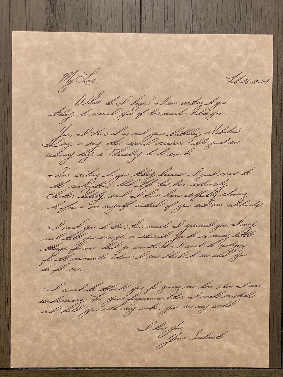 Handwritten Calligraphy - Etsy