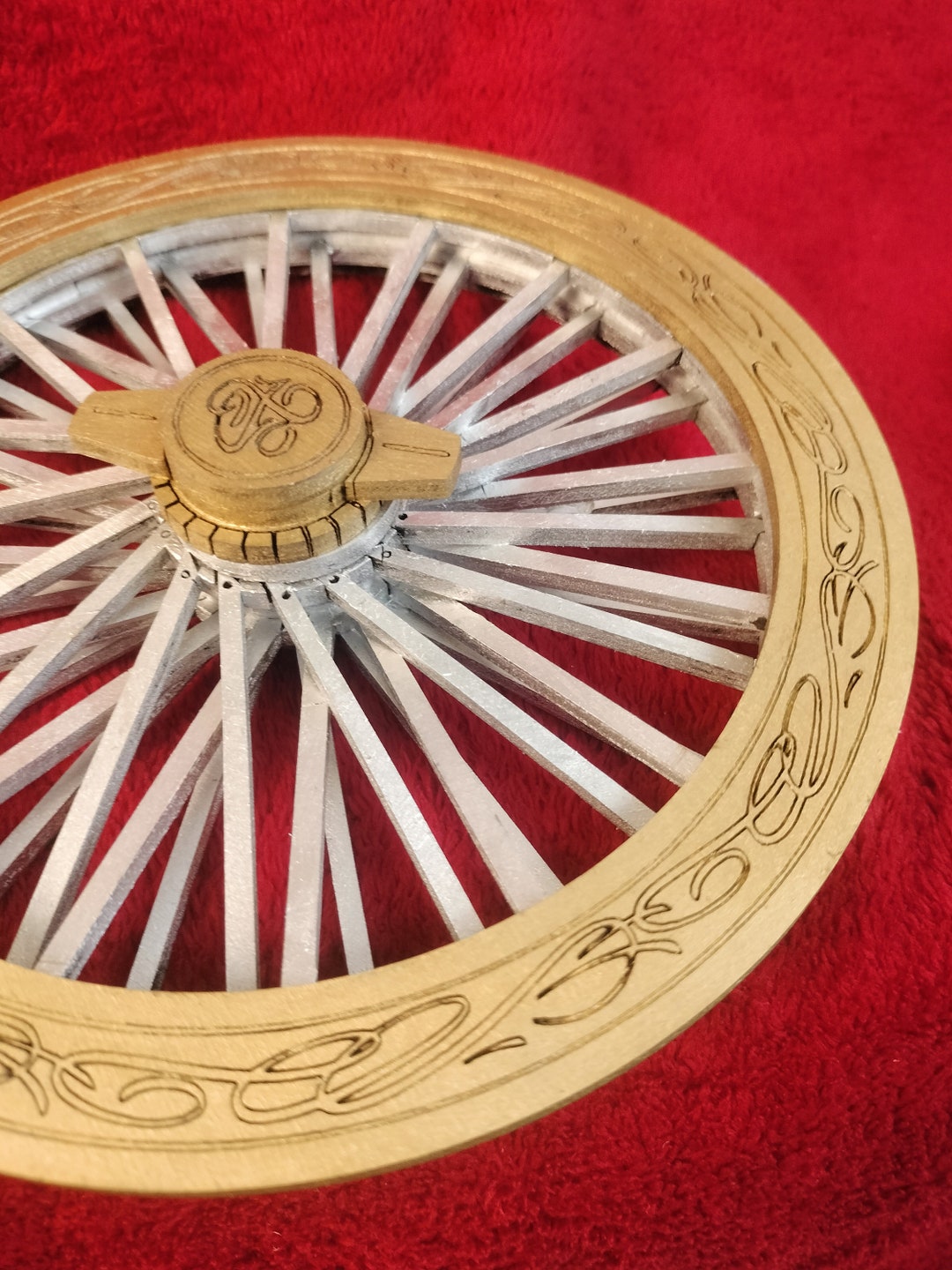 Lasercut DIY Wire Wheel Rims 36 Spoke Svg File - Etsy