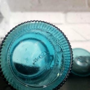 Teal Avon Glass Canning Jar With Lid - Etsy