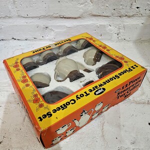 1980s Jaymar 12 Piece Stoneware Tea Set in Original Box - Etsy