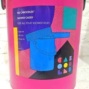 Caboodles 1990s Never-used Shower Caddy in Pink, Black and Teal. - Etsy