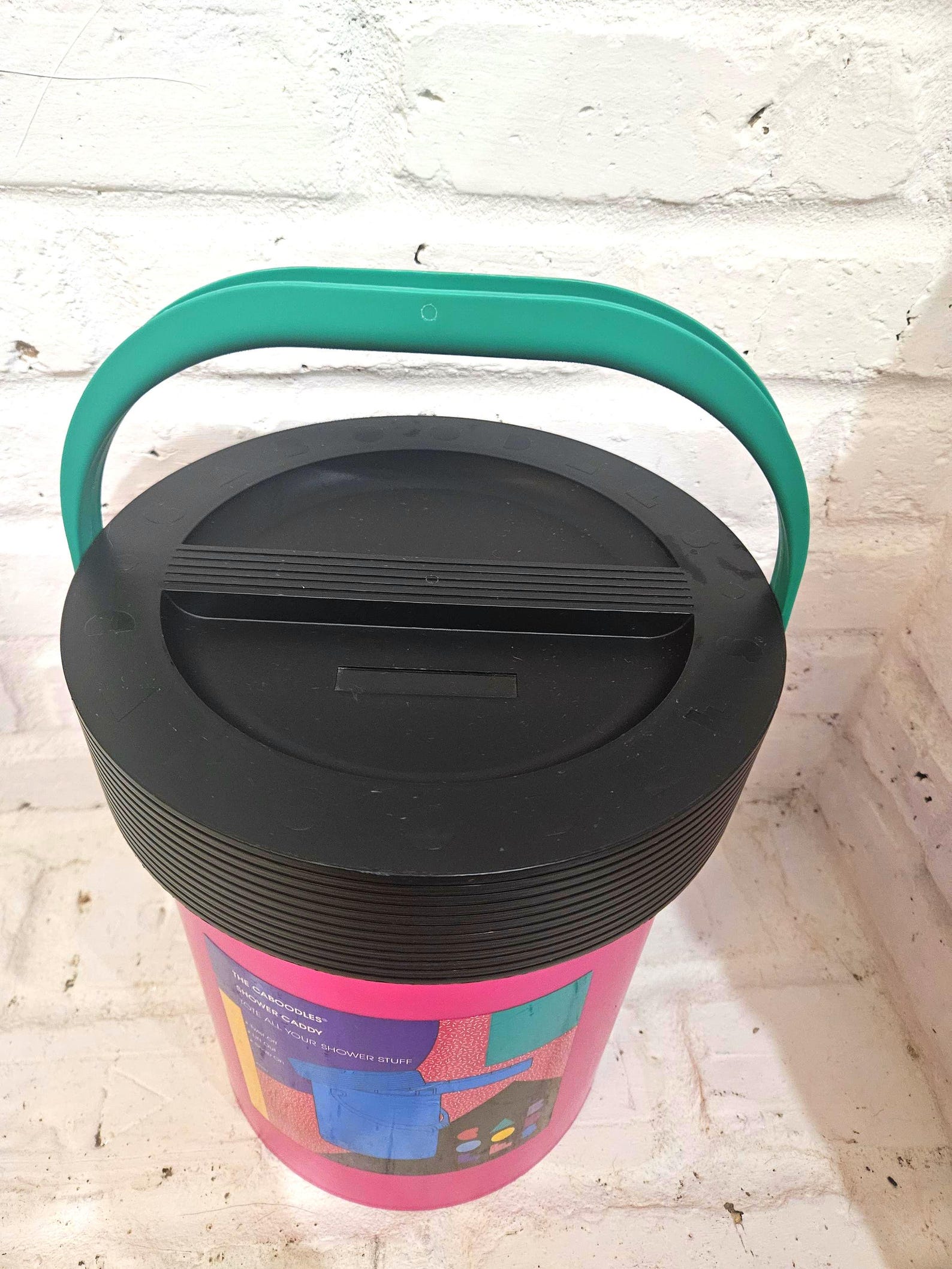 Caboodles 1990s Never-used Shower Caddy in Pink, Black and Teal. - Etsy