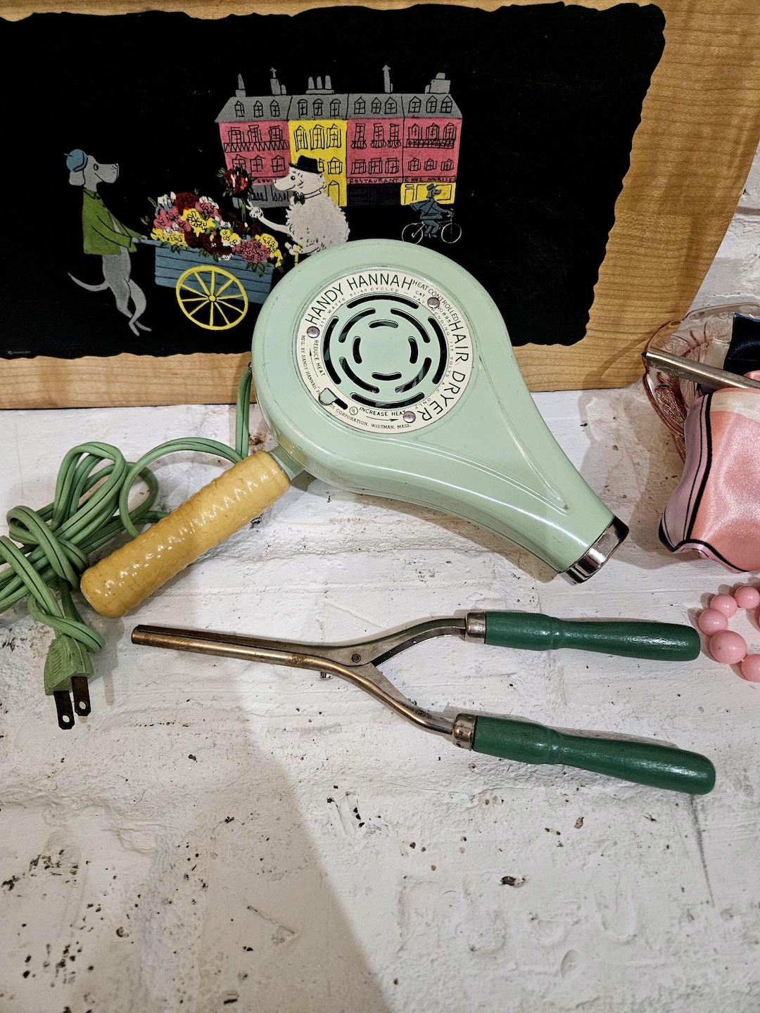 1950s Handy Hannah Mint Green Hair Dryer - Etsy