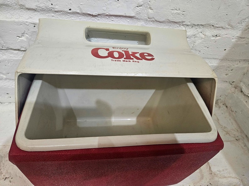 1980s Coke Igloo Mini Cooler - Etsy