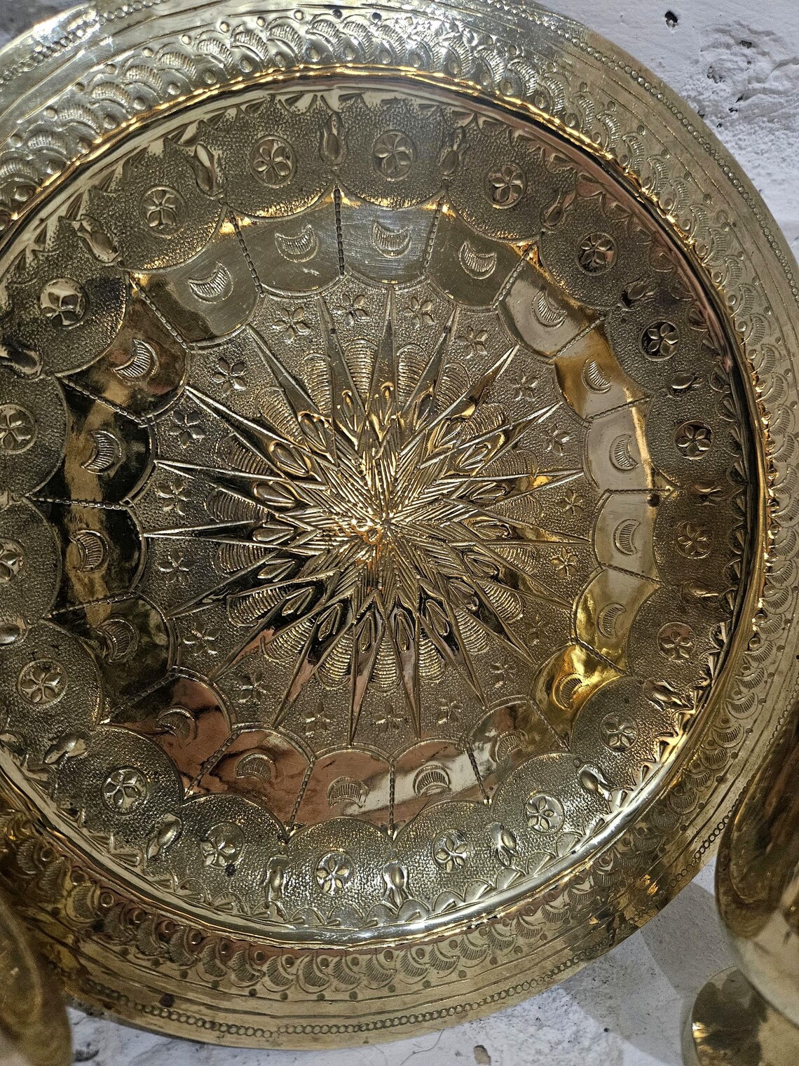 Vintage Brass Decor Set - Etsy