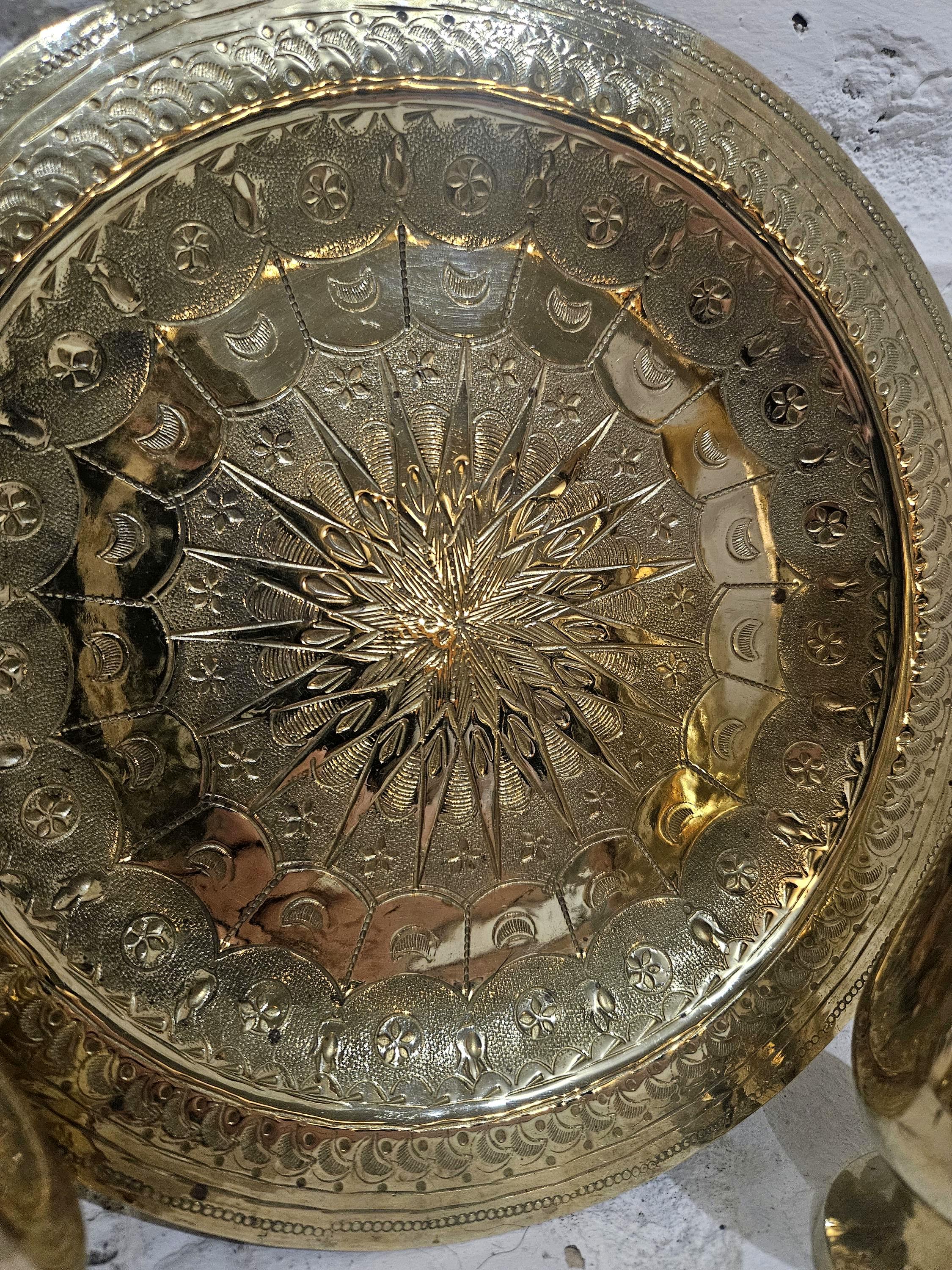 Vintage Brass Decor Set - Etsy