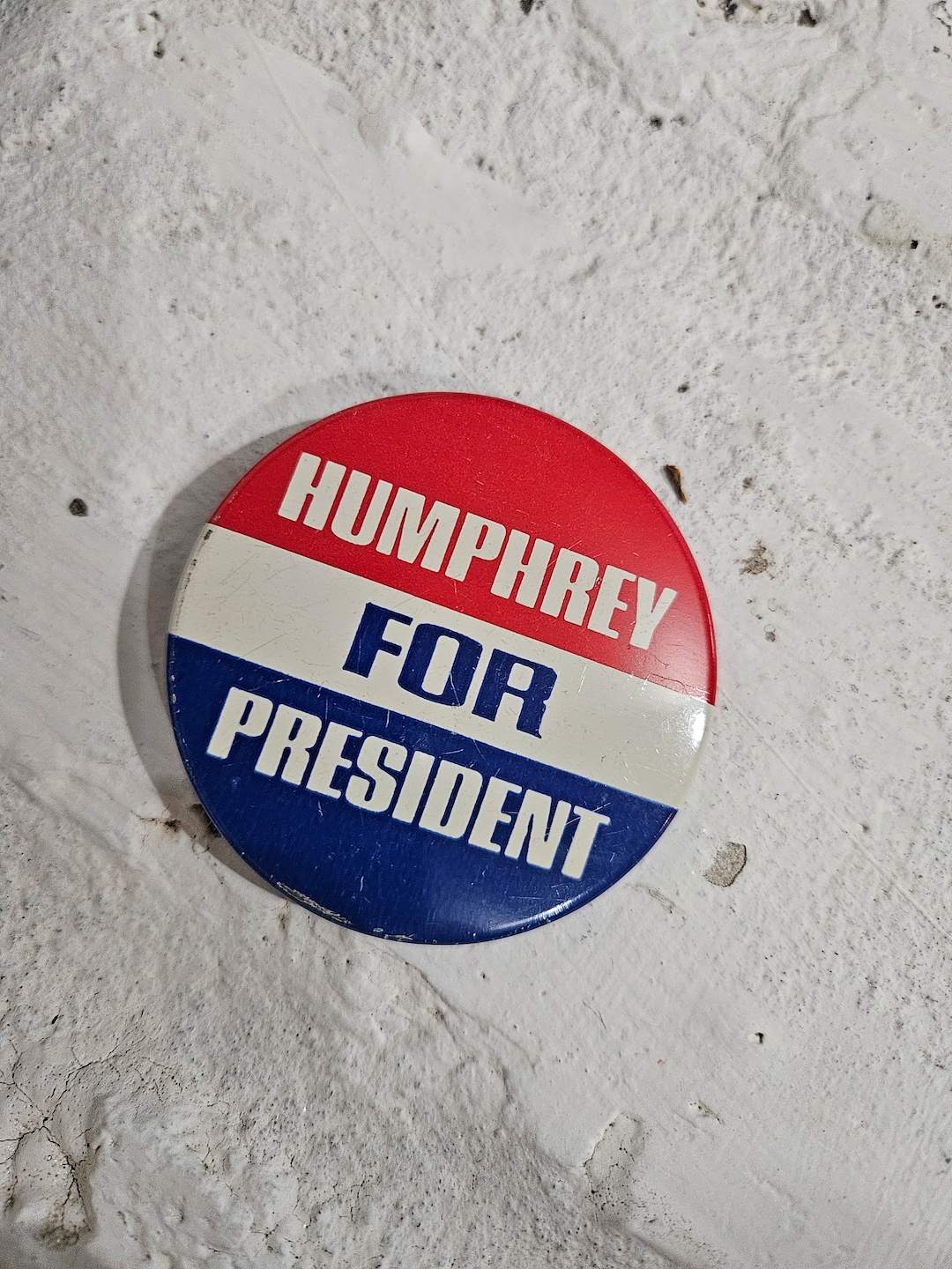 1968 Humphrey for President Campaign Pin - Etsy