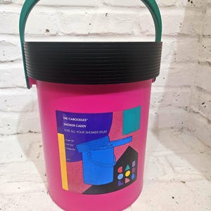 Caboodles 1990s Never-used Shower Caddy in Pink, Black and Teal. - Etsy