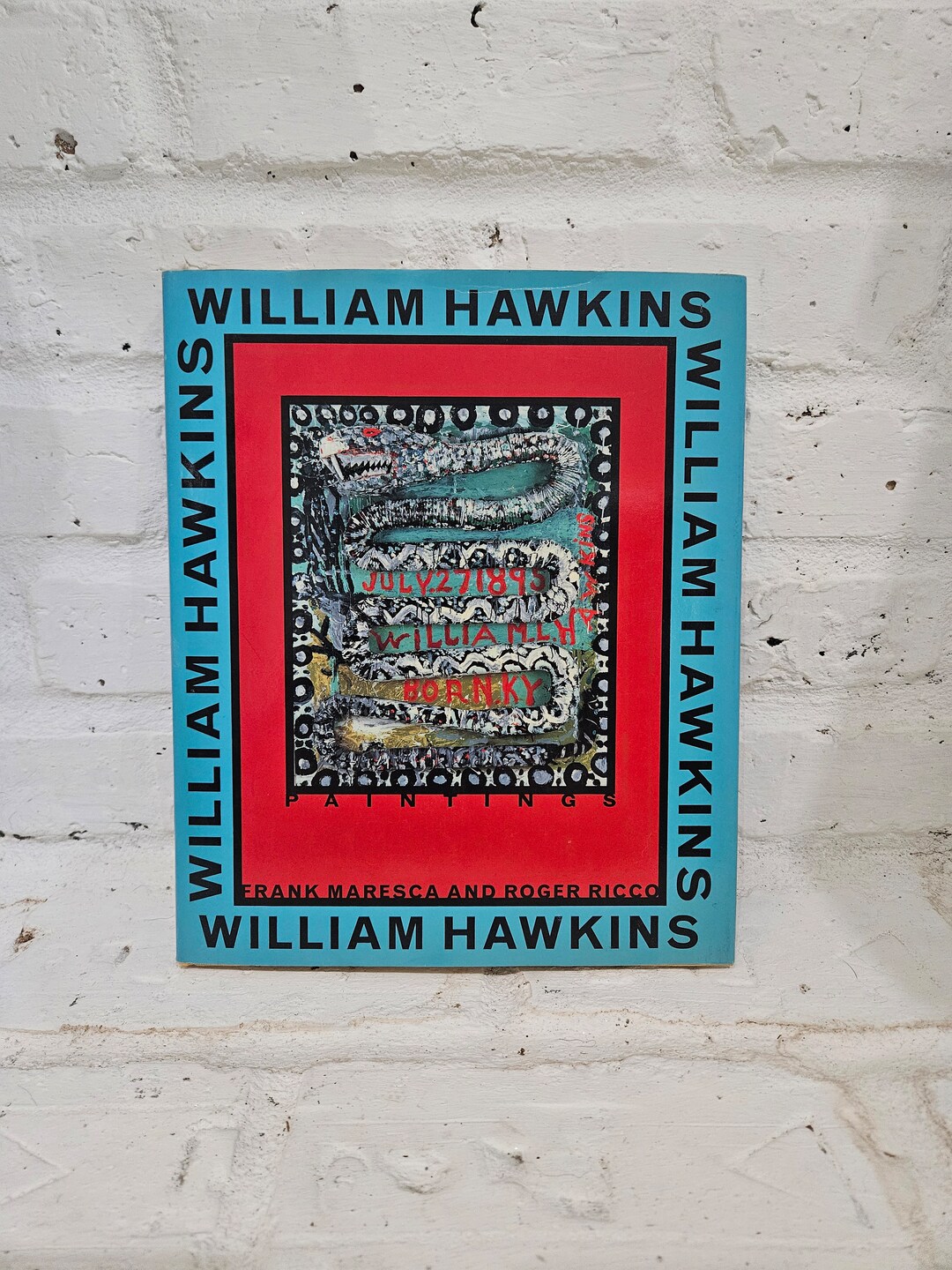 First Edition 1997 William Hawkins Art Book - Etsy