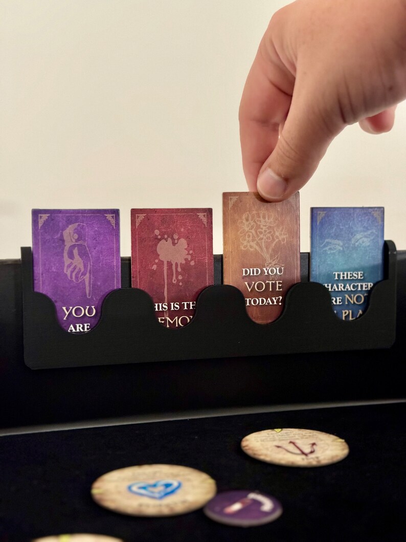 Night Card Holder for Blood on the Clocktower (BOTC) - Etsy