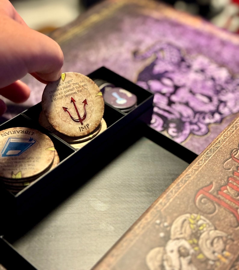 Small Extra Token Tray for Blood on the Clocktower (BOTC) - Etsy