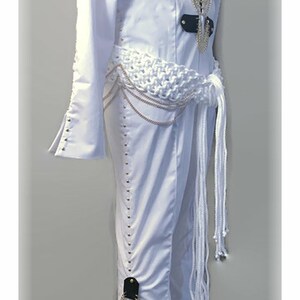 Elvis Chain Jumpsuit Tribute Artist Custom Size Stage Costume With ...