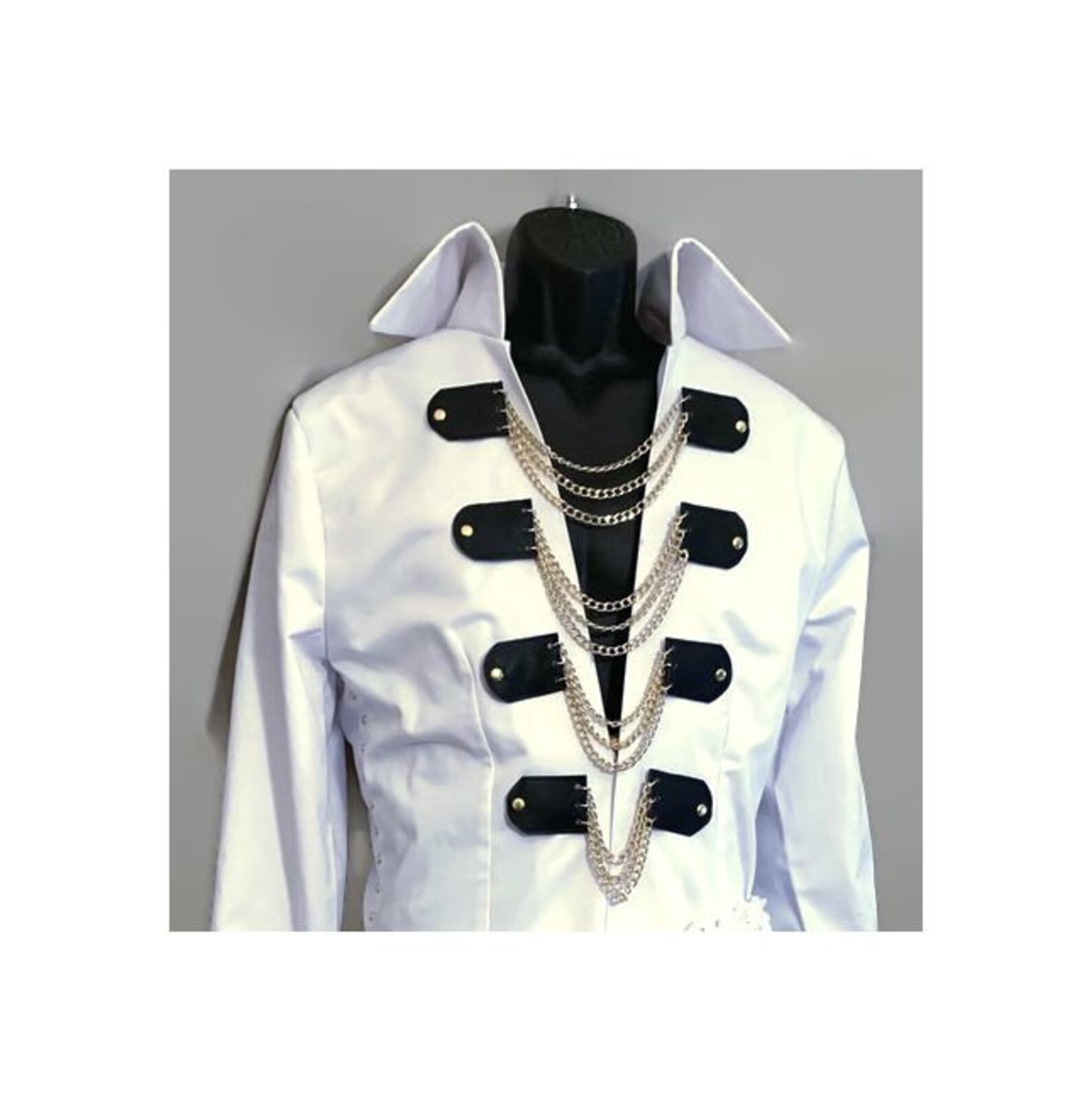 Elvis Chain Jumpsuit Tribute Artist Custom Size Stage Costume With ...
