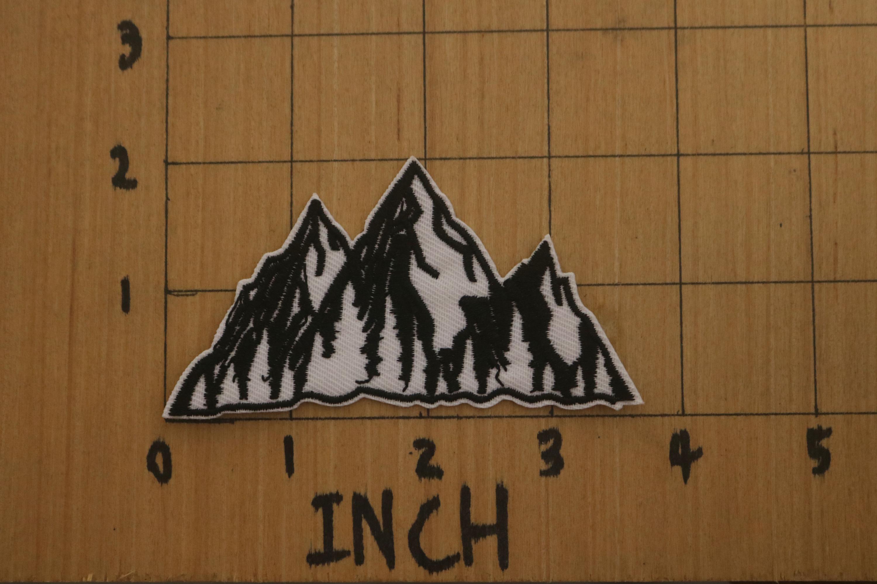 Mountain Patch, Adventure Patch, Iron on Patch, Embroidered Patch ...