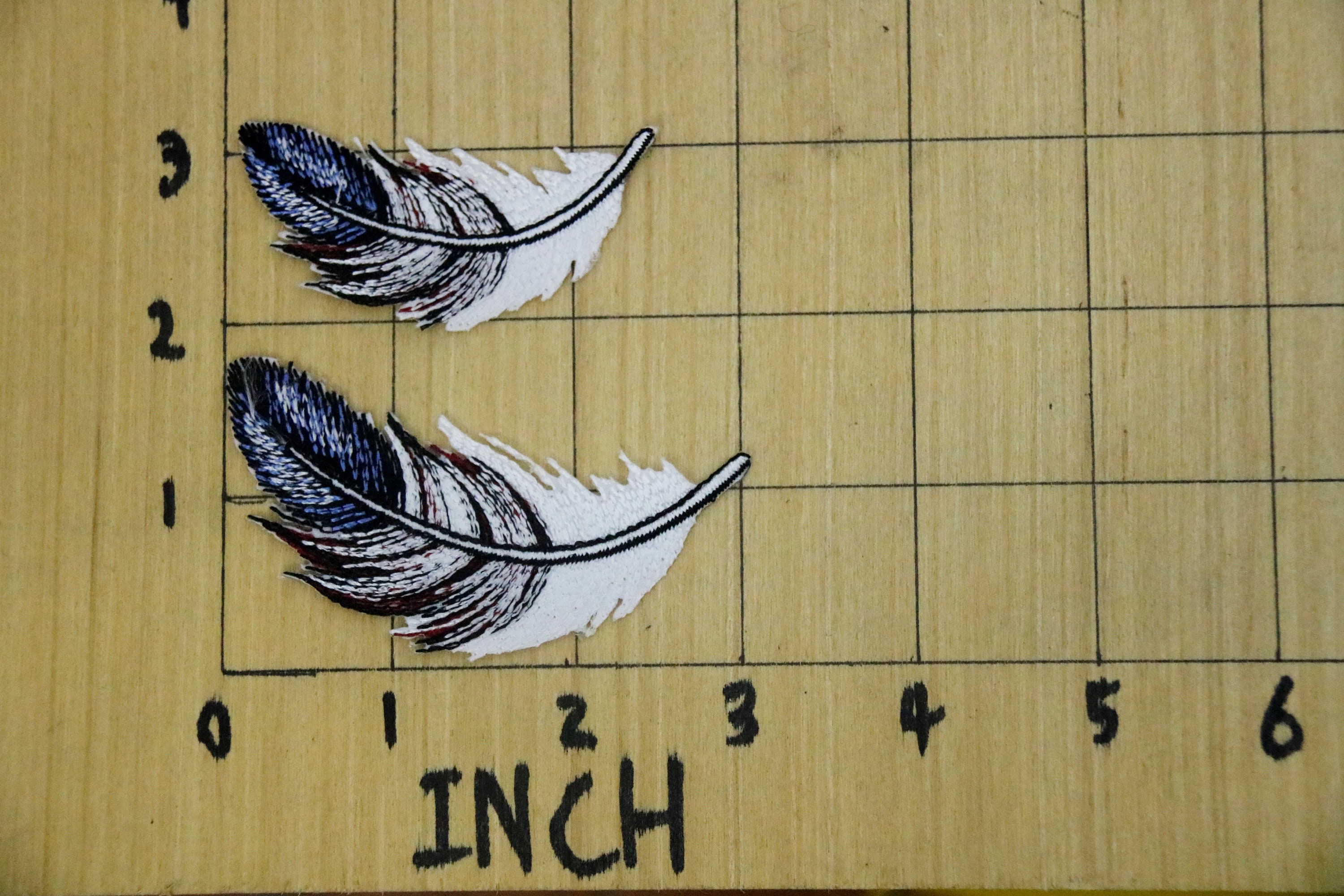 Gorgeous Feather Patch, Bird Patch, Iron on Patch, Embroidered Patch ...