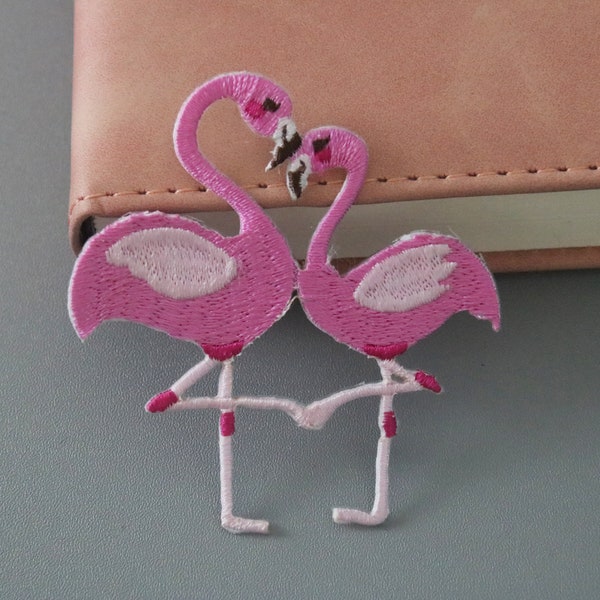 Flamingo Patch Embroidery - Etsy