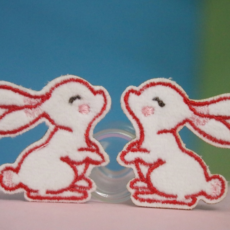 Rabbit Patches - Etsy