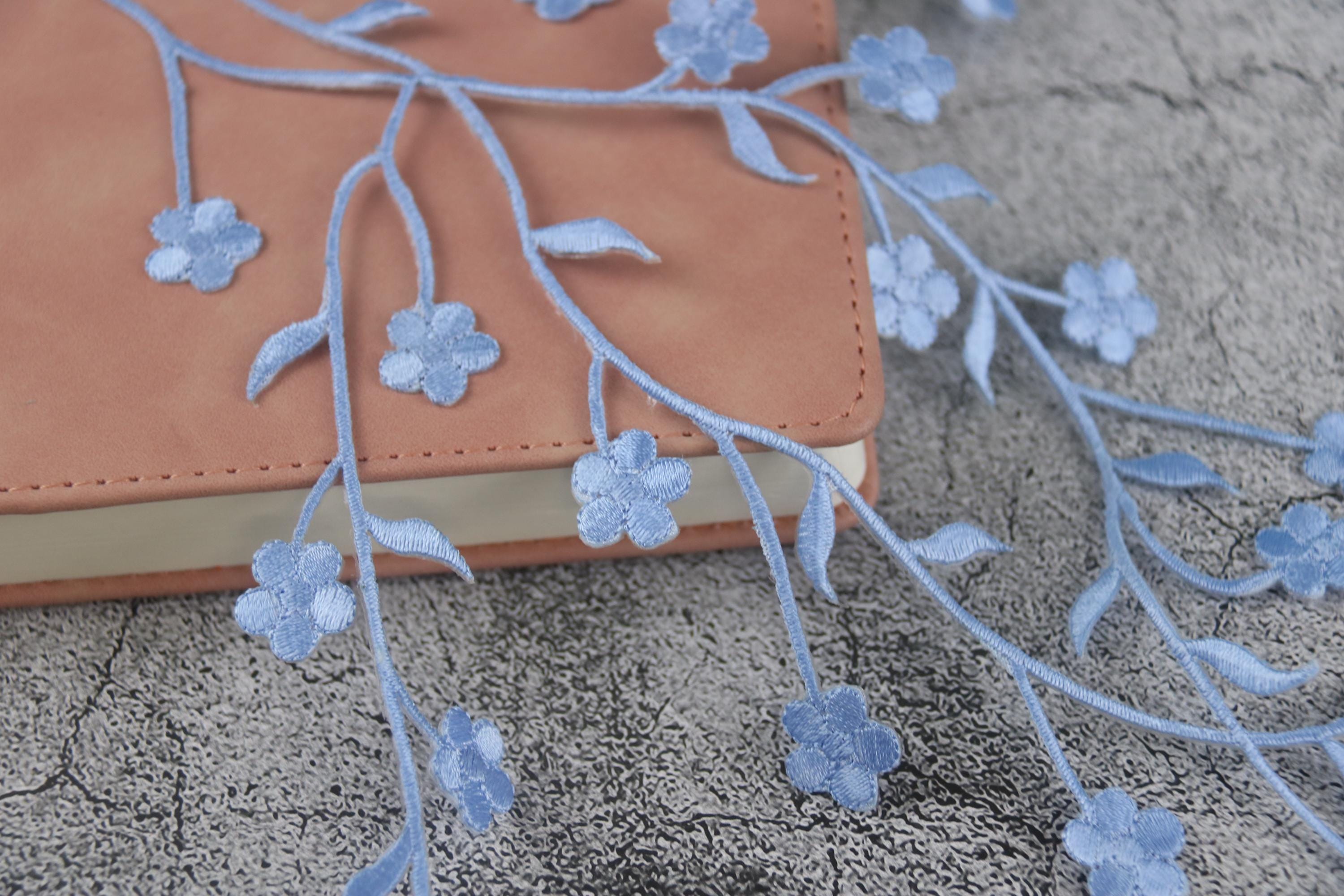 Gorgeous Blue Plum Blossom Patch, Large Flower Patch, Iron on Patch ...