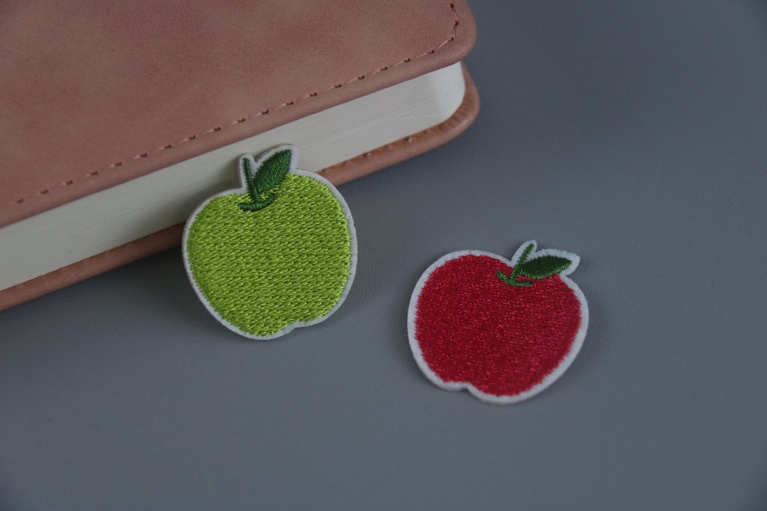 Apple Patch, Fruit Patch, Iron on Patch, Embroidered Patch, Applique ...