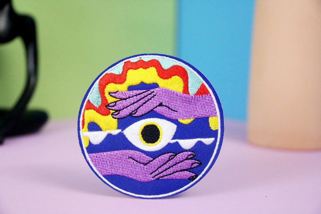 Predict the Future Patch, Eye Patch, Hand Patch, Iron on Patch ...