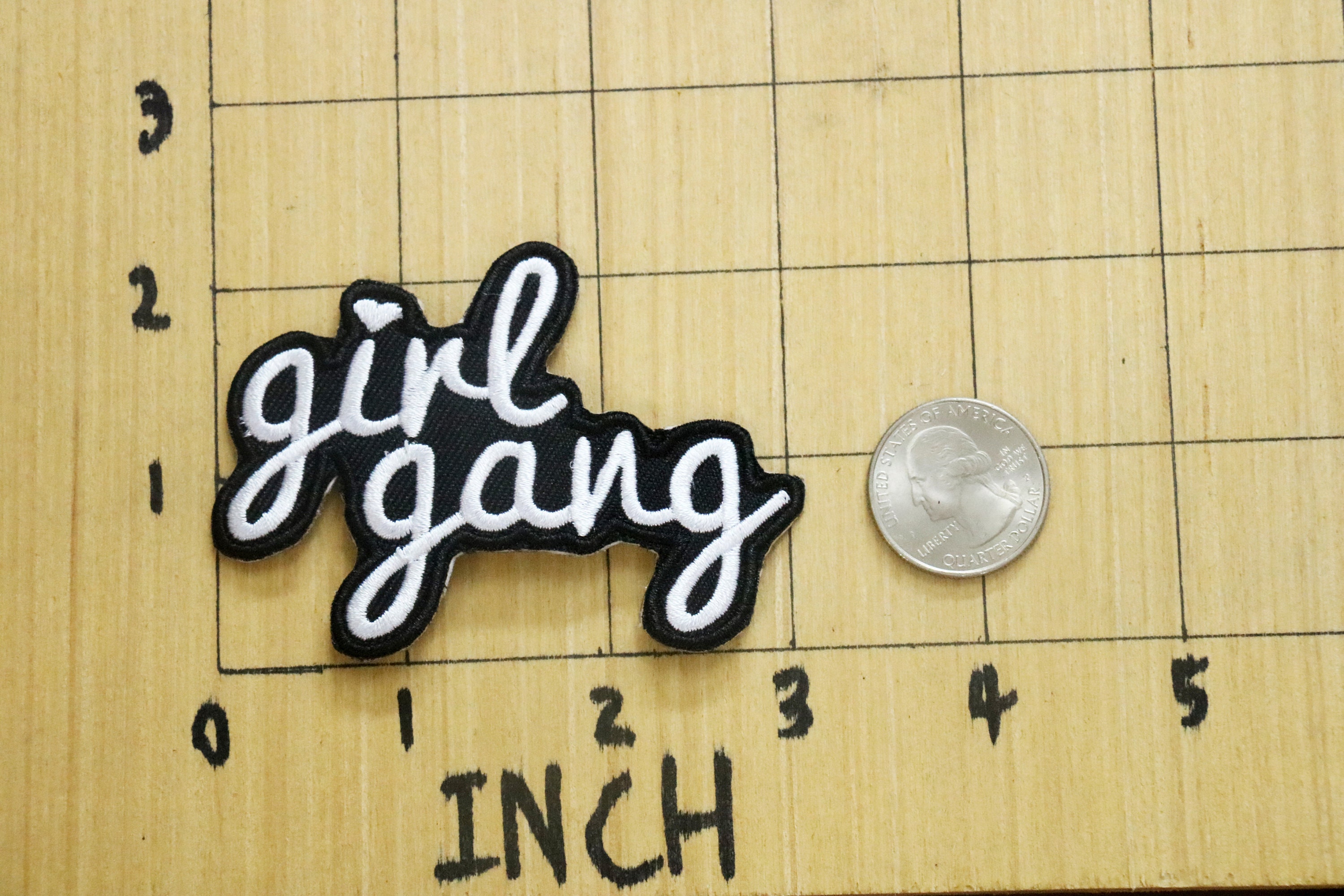 Girl Gang Patch, Girl Power Patch, Iron on Patch, Embroidered Patch ...