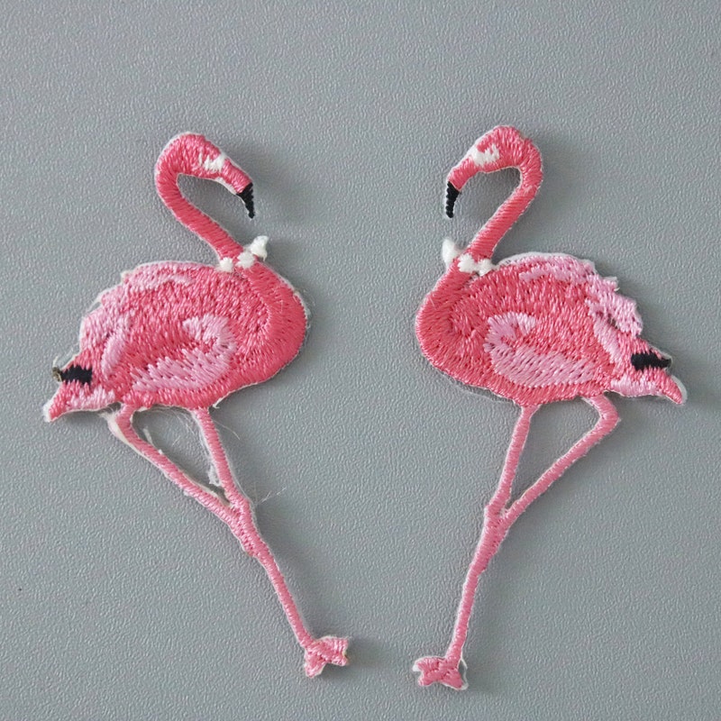 Flamingo Patch - Etsy