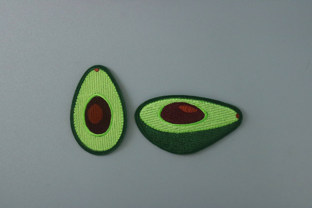 Avocado Patch, Fruit Patch, Iron on Patch, Embroidered Patch, Applique, Patch for Jacket, Patch ...