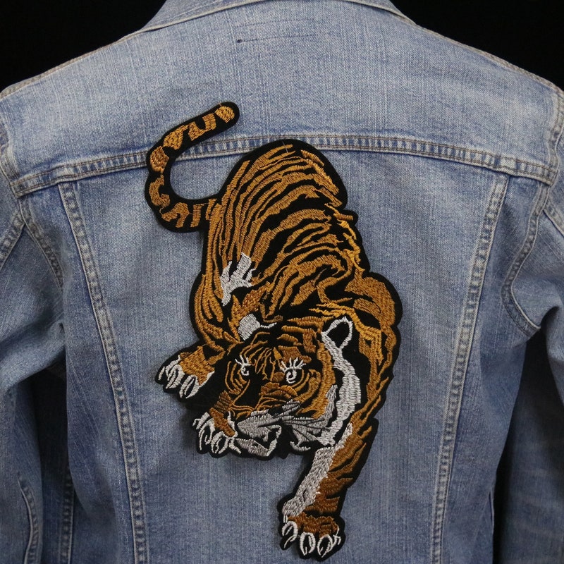 Tiger Patch Roaring Large - Etsy